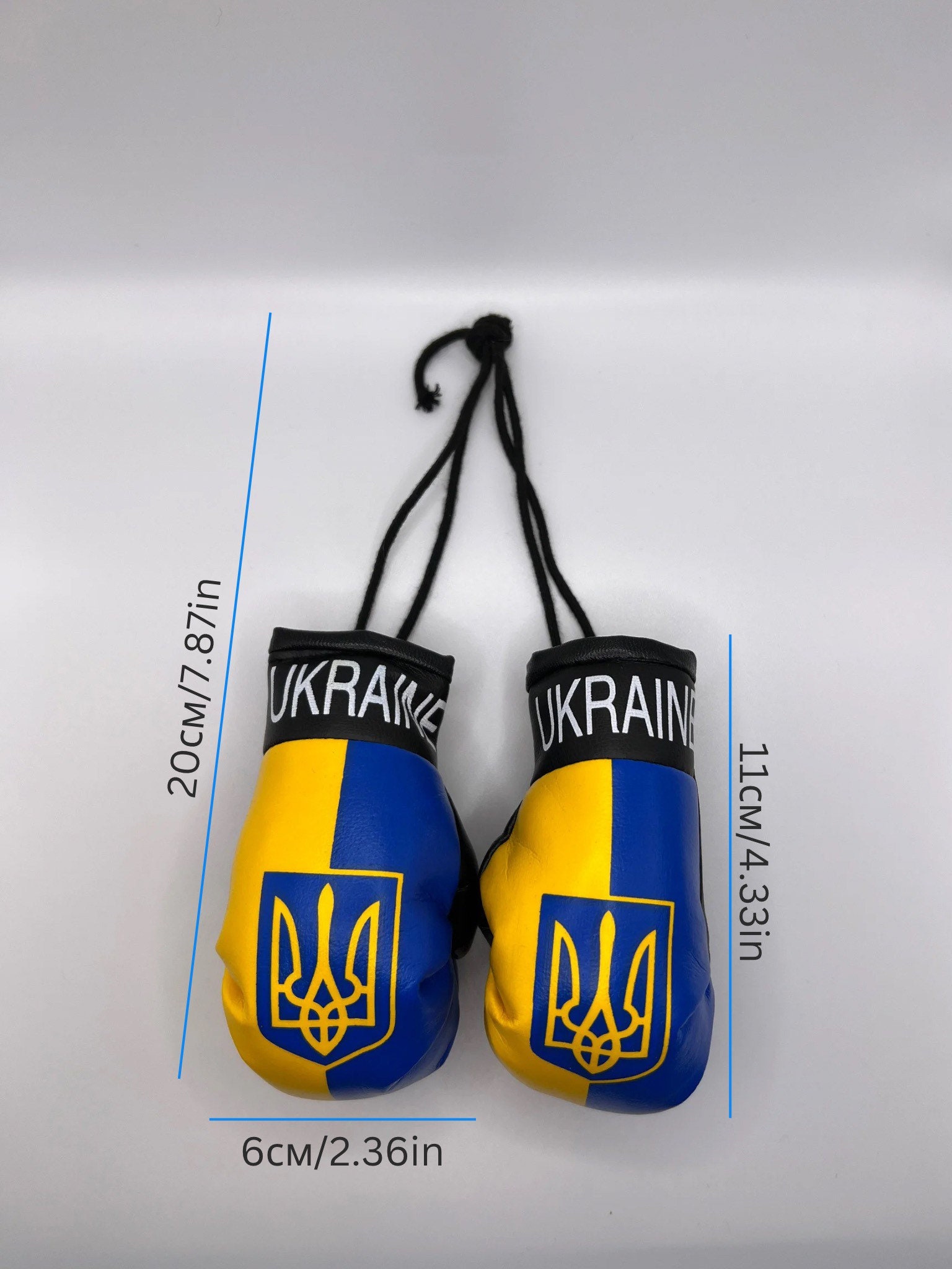 Ukrainian Boxing Gloves With Tryzub for Car/Українські боксерські ...