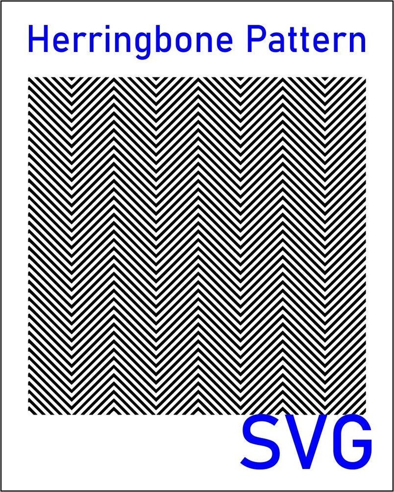 Herringbone Pattern SVG Digital Download File Scalable File for Cncs ...