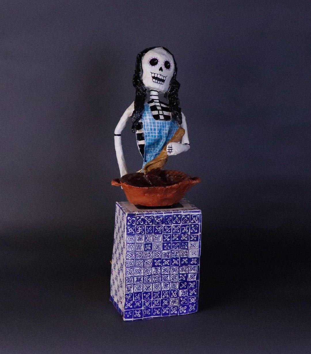 Catrina Cooking Mole - Cartonería (paper Maché) - Etsy