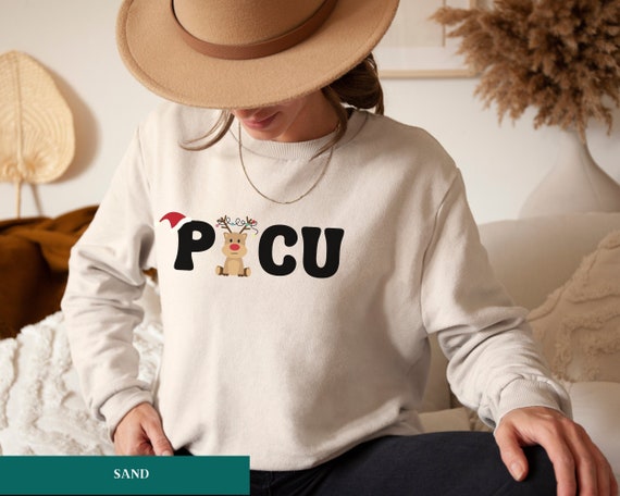 PICU Sweatshirt PICU Christmas Sweatshirt Pediatric - Etsy