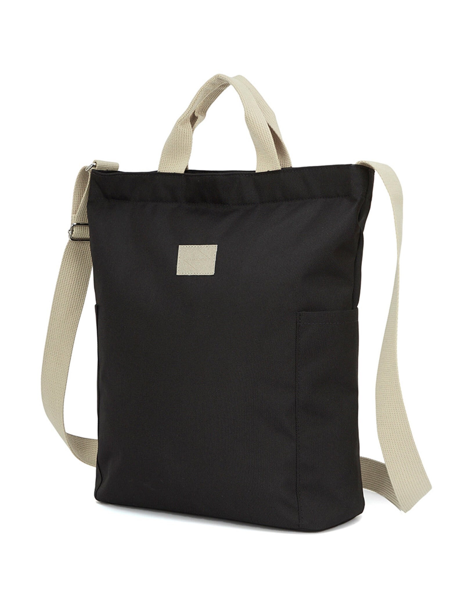 Recycled Polyester Laptop Tote Bag With Pockets and Zipper, Eco ...