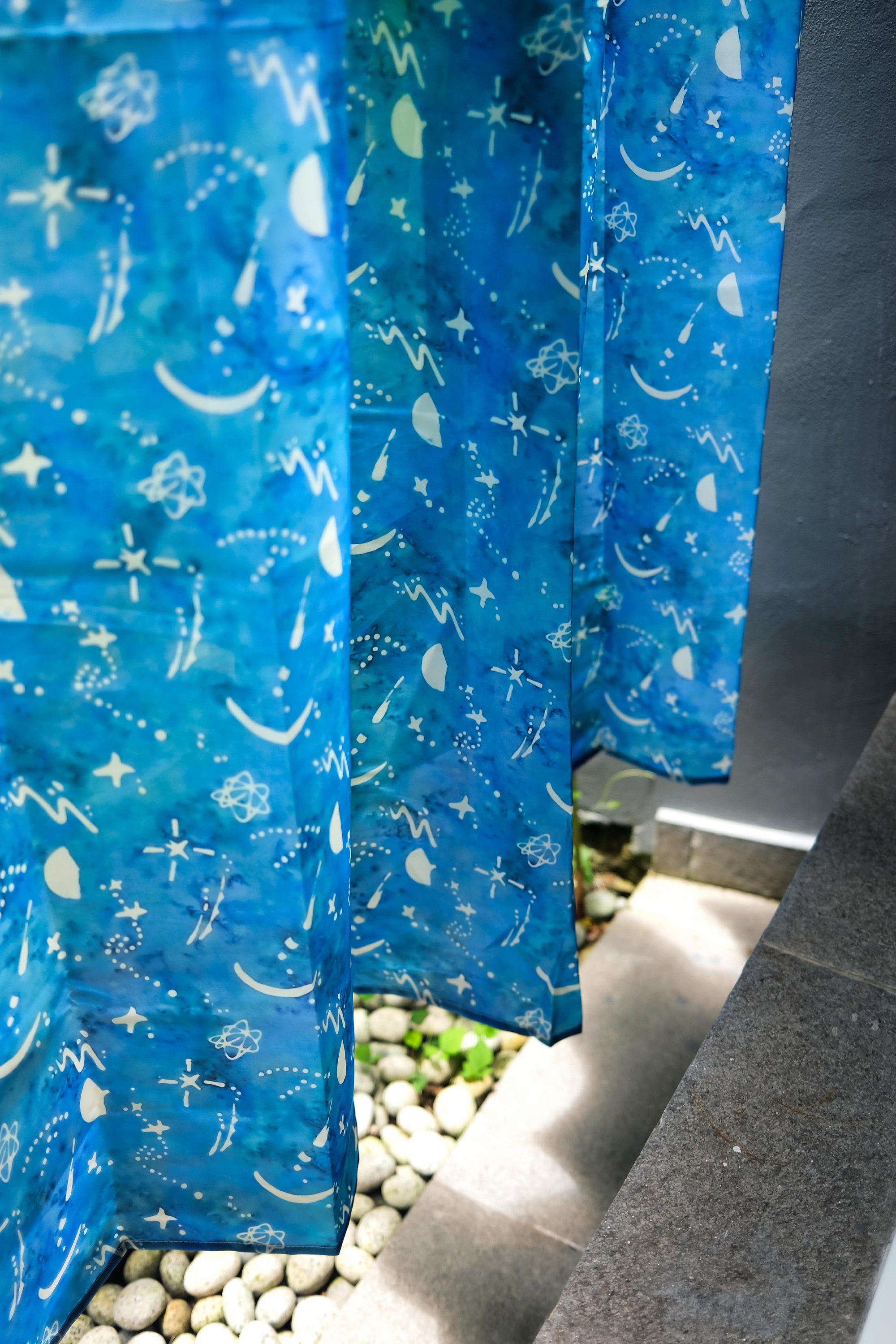 Bowery Home Shower Curtain Liner for Beachy Bathroom Vibes- 72" X 72 ...