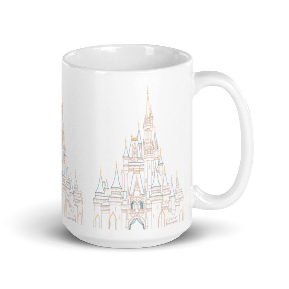 Disney Castle Mug - Etsy
