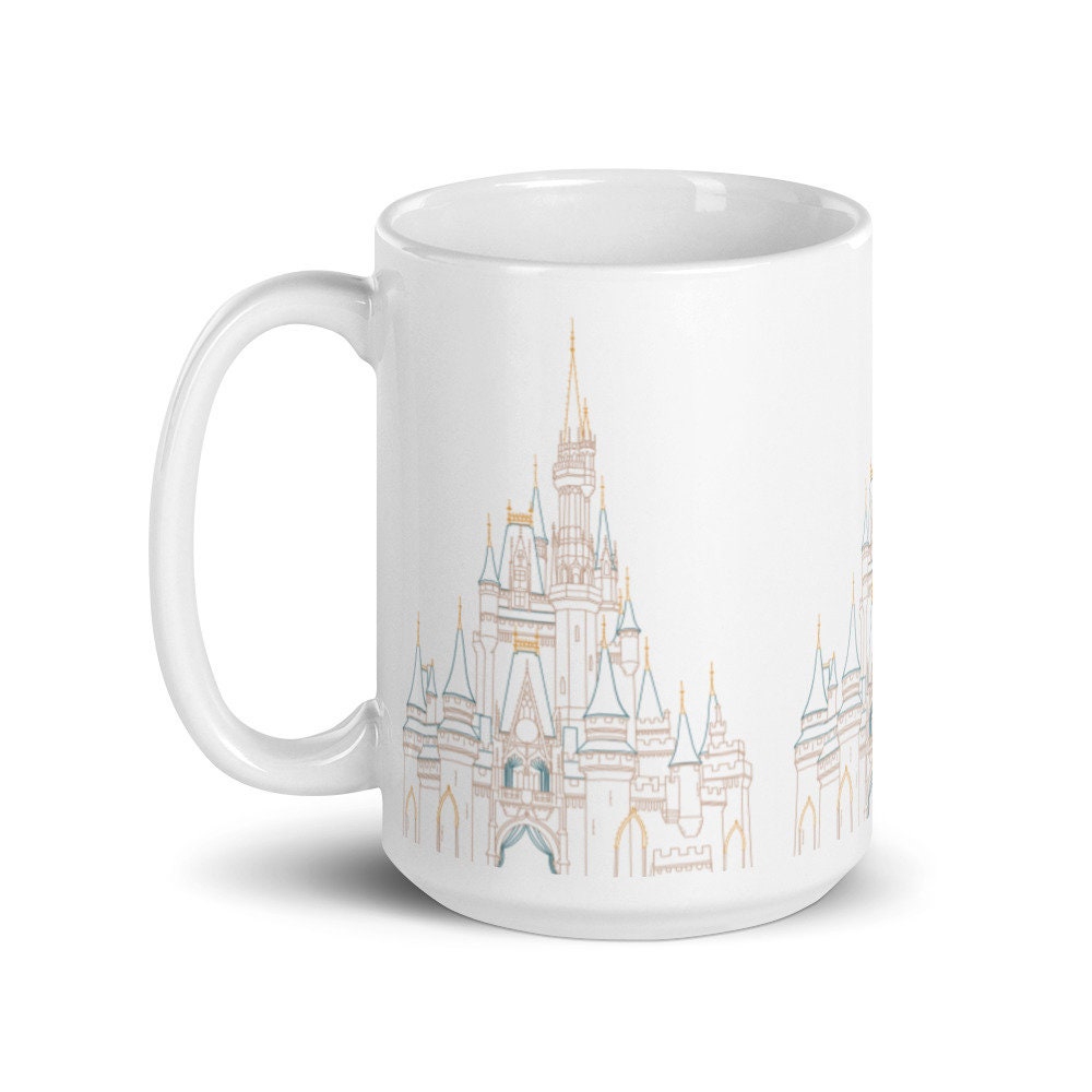 Disney Castle Mug - Etsy