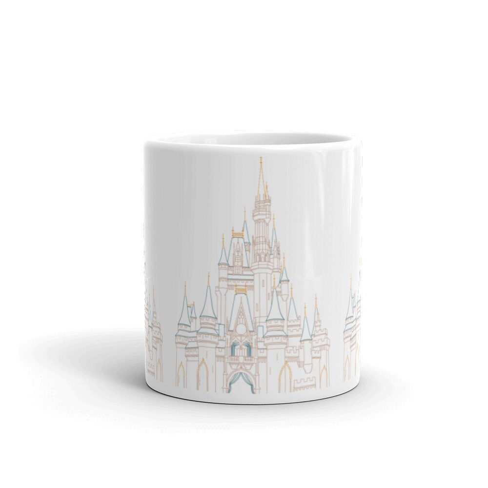 Disney Castle Mug - Etsy