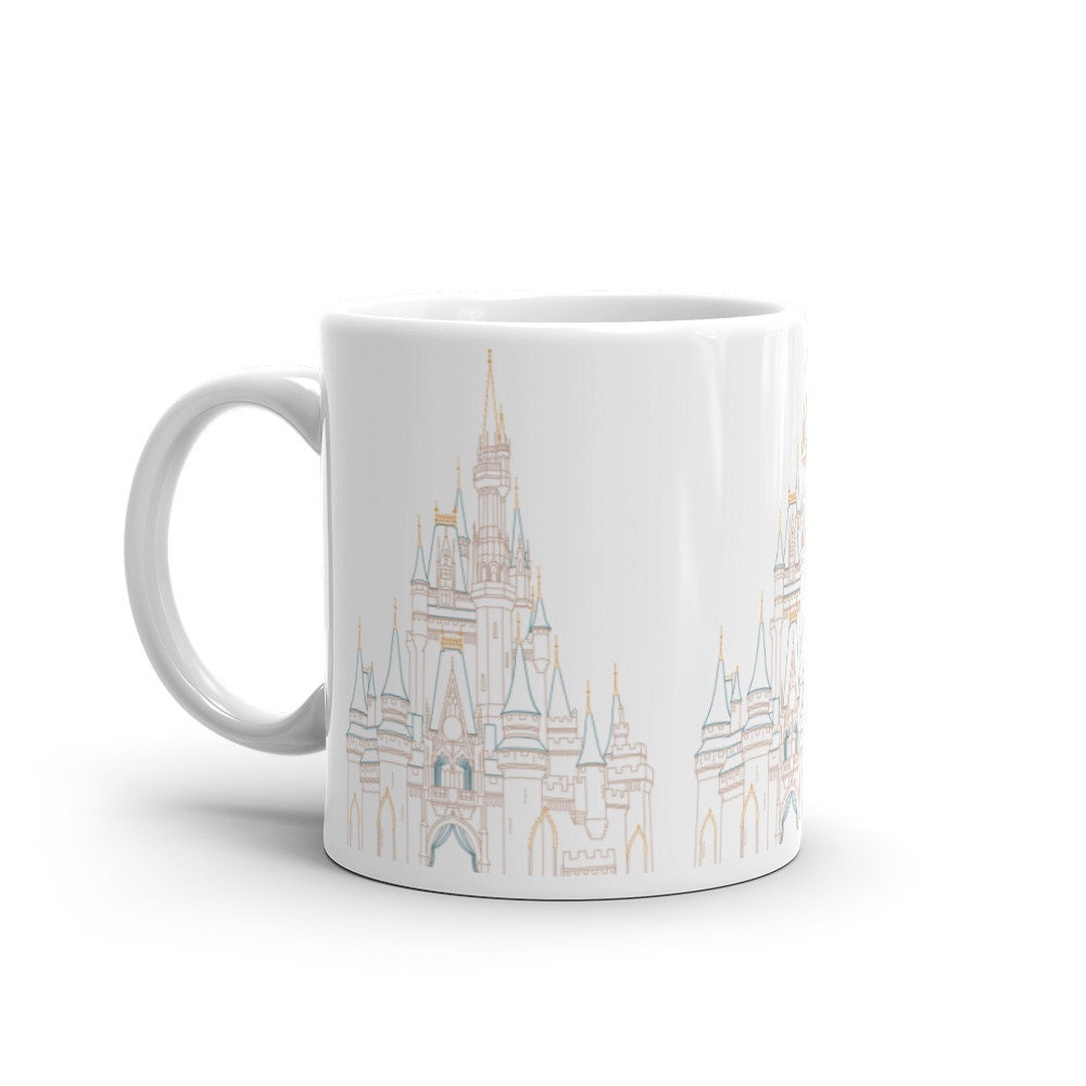 Disney Castle Mug - Etsy