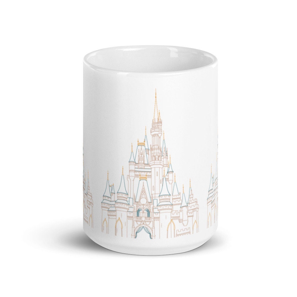 Disney Castle Mug - Etsy