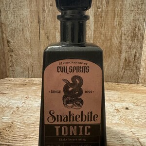 Halloween Potion Bottles, ***plus Free Gift***, Halloween Decor ...
