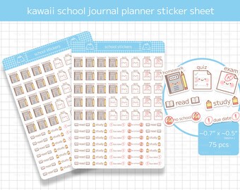 Cute Study Sticker - Etsy