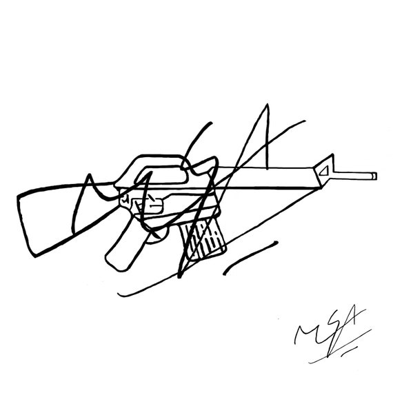 M16 Drawing