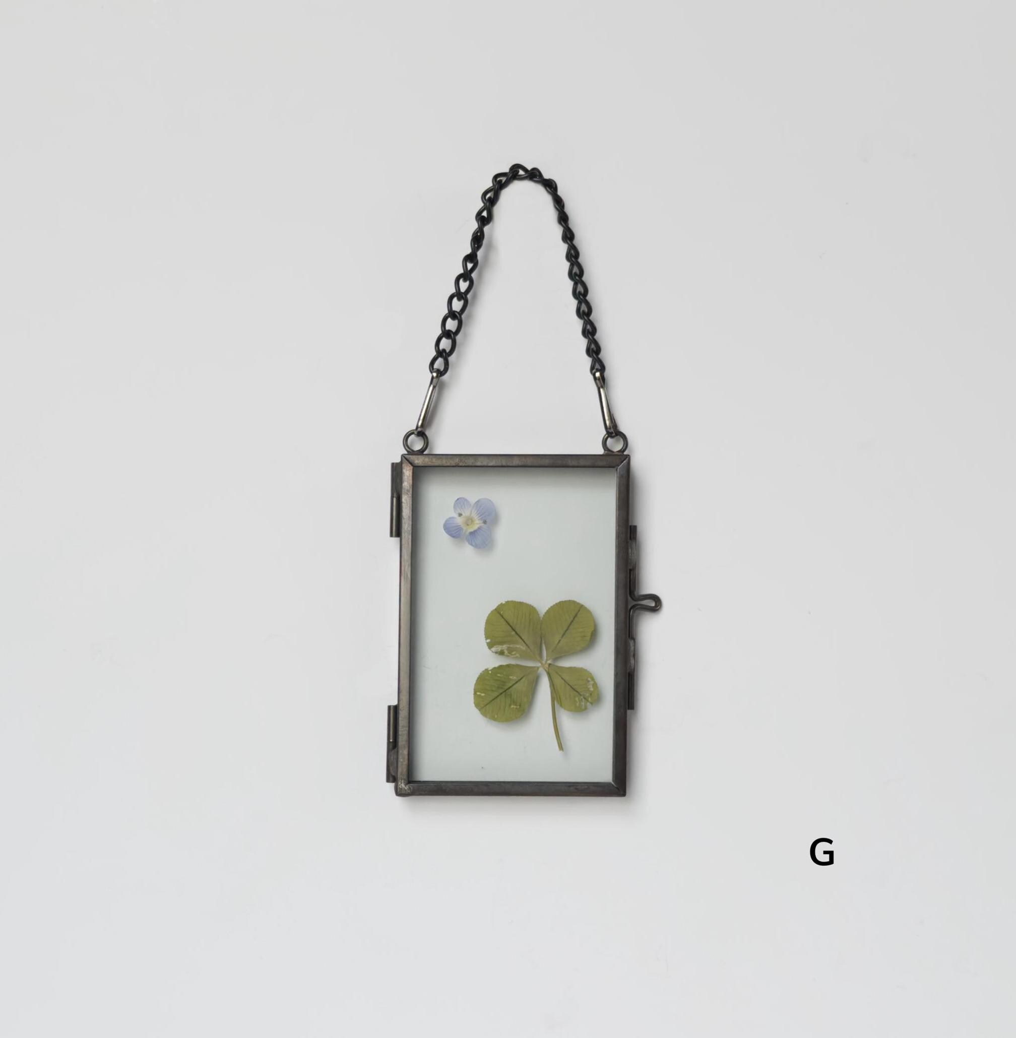 Real Four Leaf Clover Frame – Rectangle Brass Wall Decor - Etsy