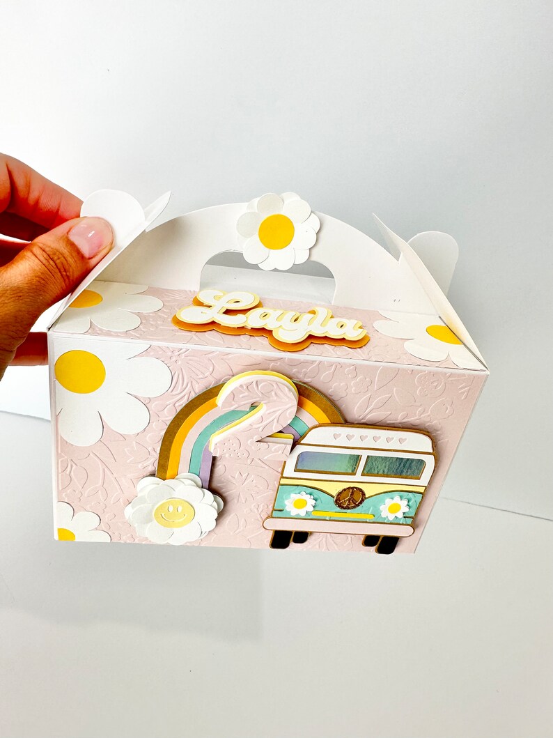 Groovy Gable Box, Groovy Party Decorations, Groovy Birthday Party - Etsy