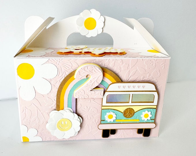 Groovy Gable Box, Groovy Party Decorations, Groovy Birthday Party - Etsy