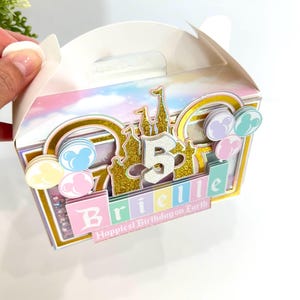 Disneyland Box, Vintage Park Birthday, Disneyland Birthday, Vintage ...