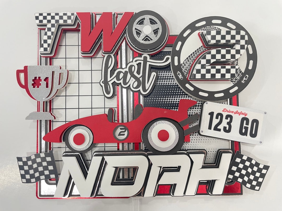 Car Cake Topper, Race Car Cake Topper, Car Birthday Party - Etsy