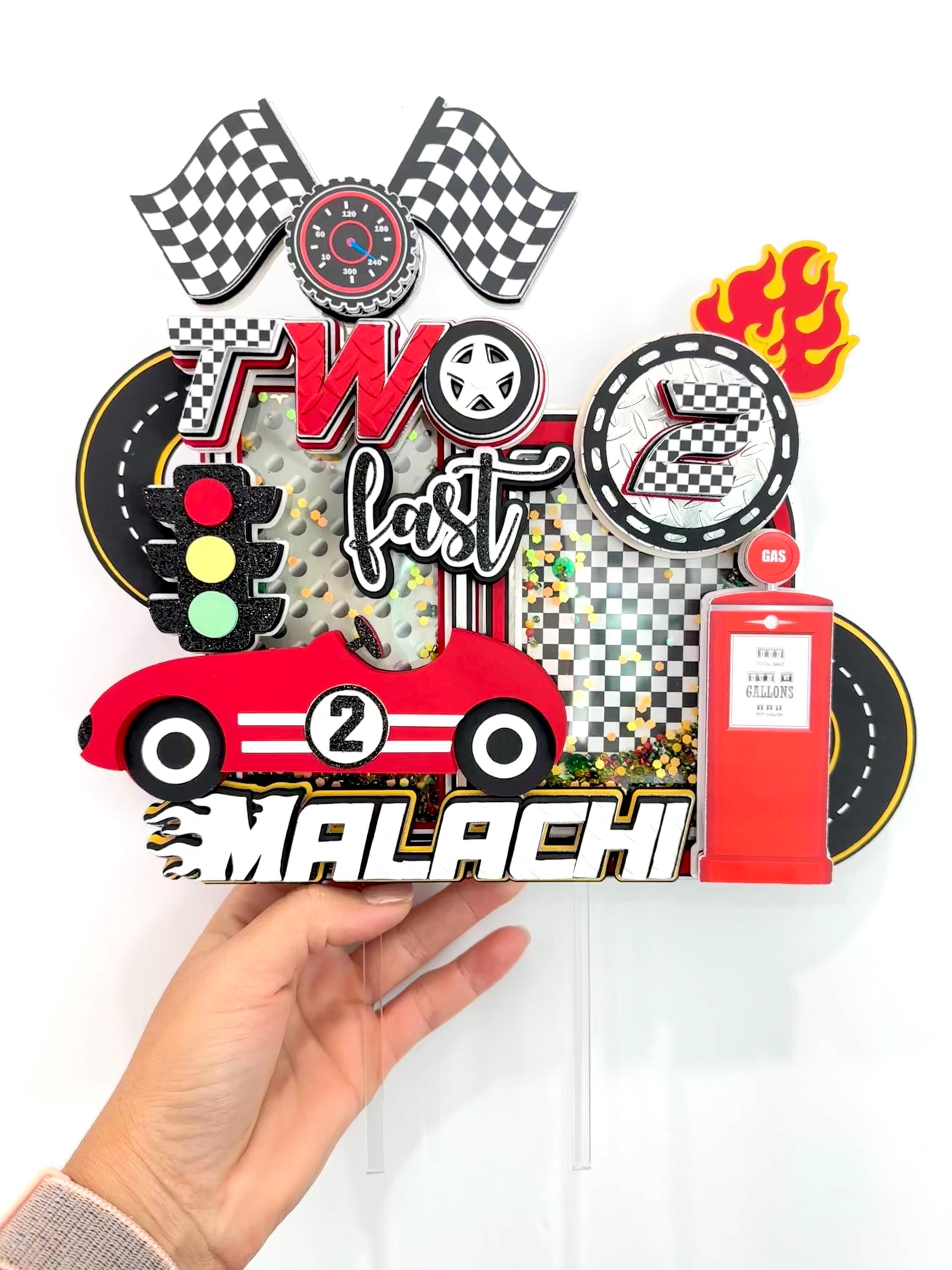 Car Cake Topper, Race Car Cake Topper, Car Birthday Party - Etsy