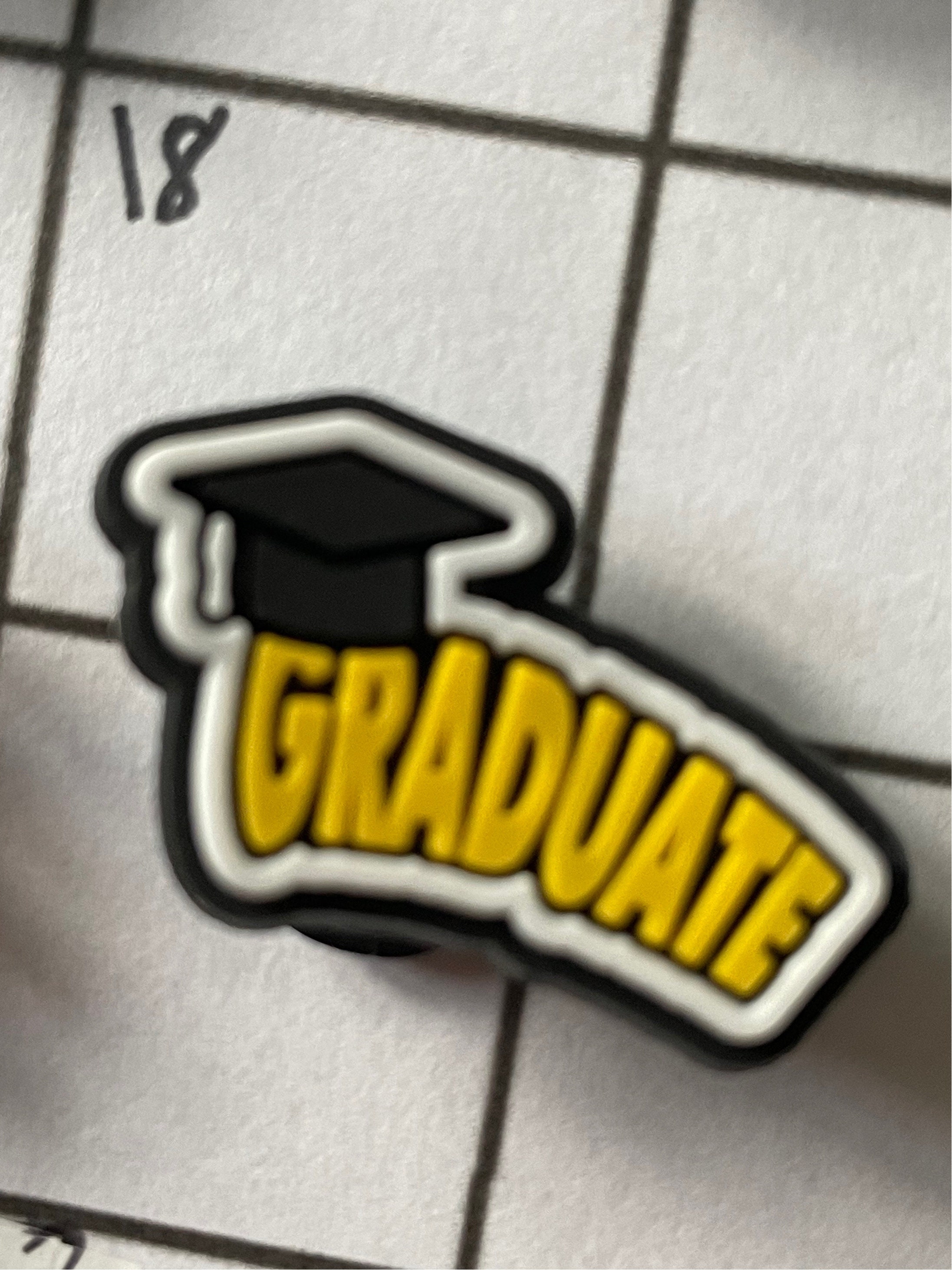 Back to School Graduation Teacher Class Charm for Clogs Shoes ...