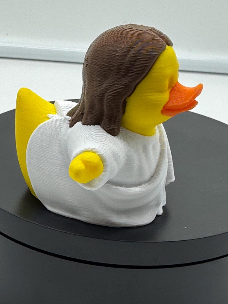 Jesus Christ Redeemer Duck Big and Mini Christian Duck for Cruises 3D ...