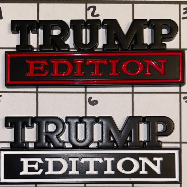 Trump Edition Emblem - Etsy