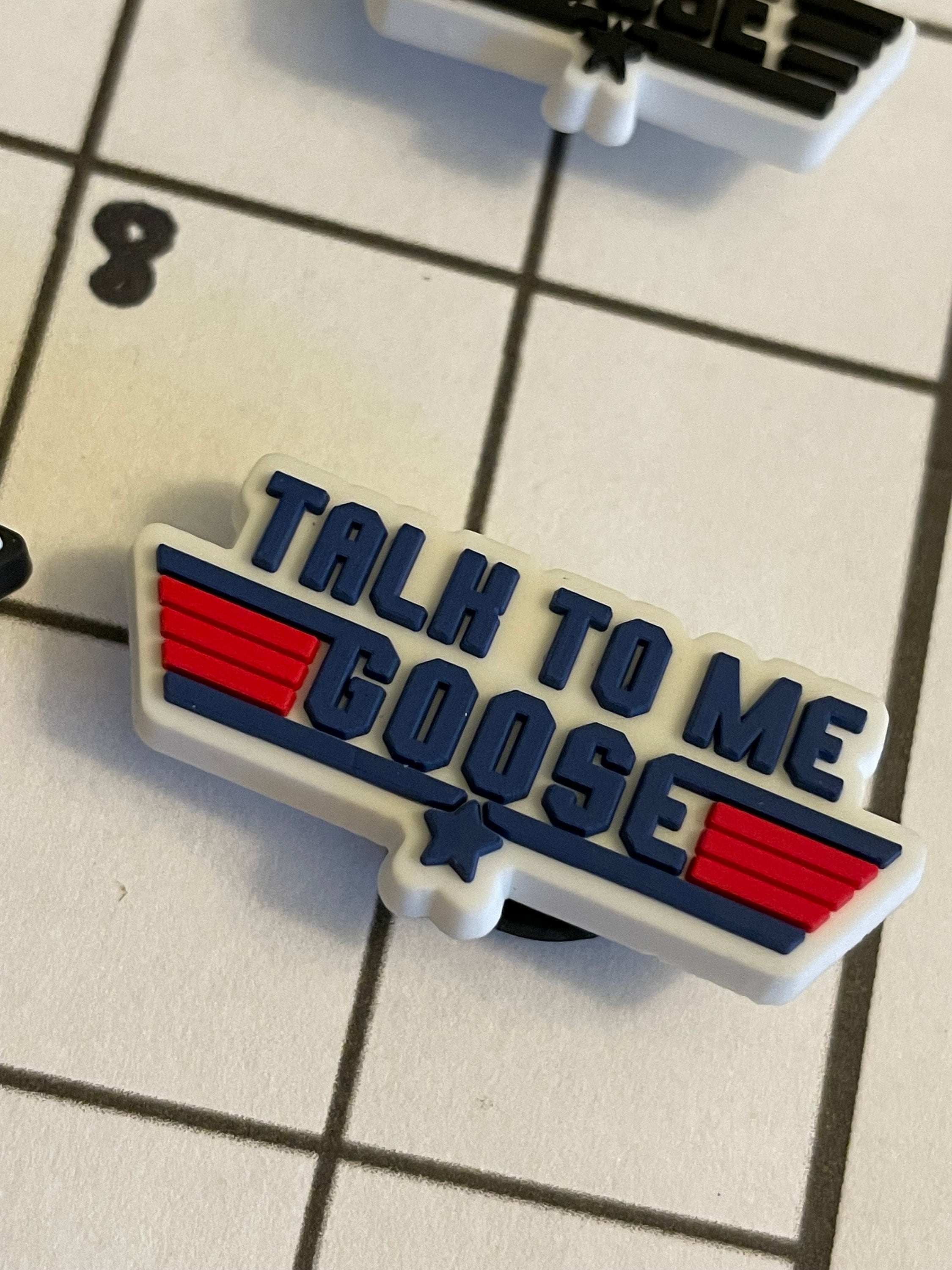 Top Gun Goose Fighter Planes Air Force Patriotic Freedom for Clogs ...