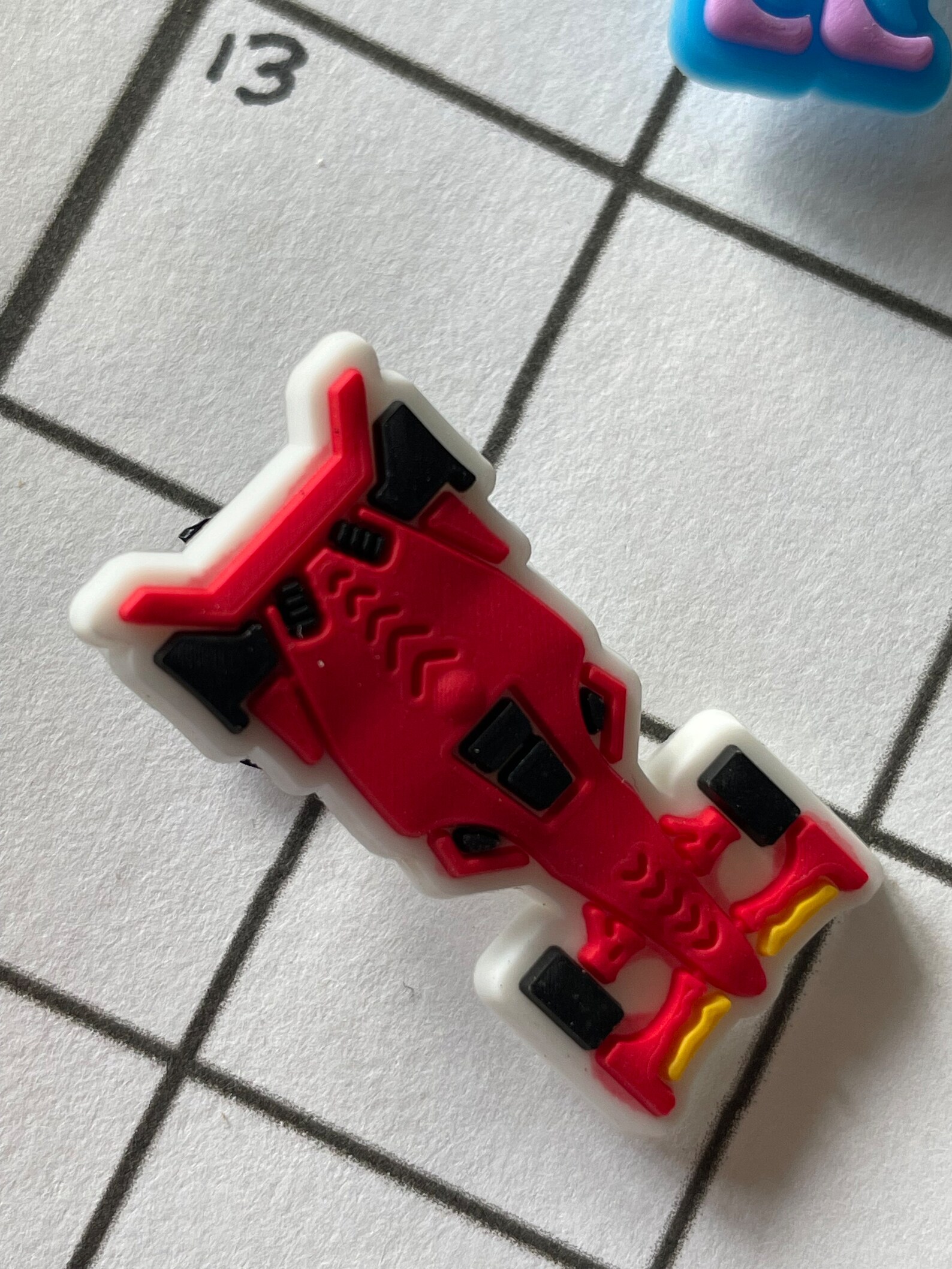 Racing Racecars Indycar Dragster Driver Trophy Car Charm for Shoes ...