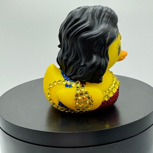 Custom Rubber Ducks Decorated With Rhinestones Bling Superhero Woman - Etsy