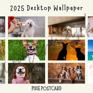 2025 Desktop Wallpaper Dogs for Computer - Etsy