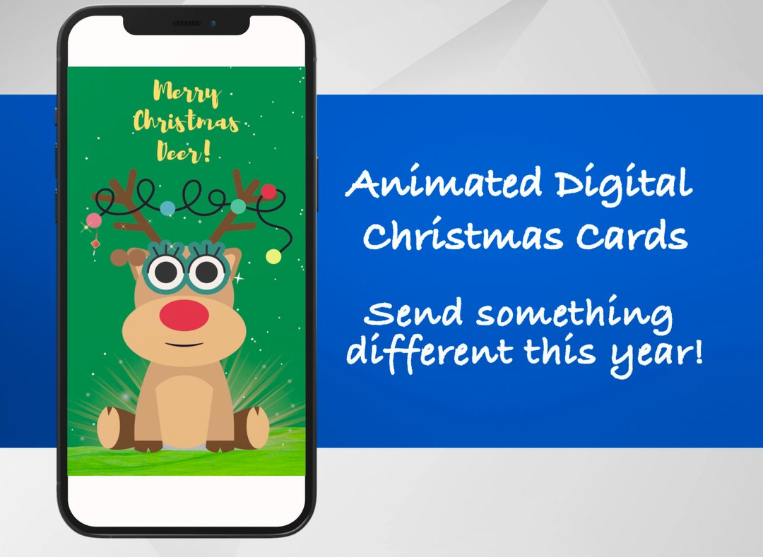 Digital Animated Christmas Cards Simply Newman Designs Merry Christmas ...