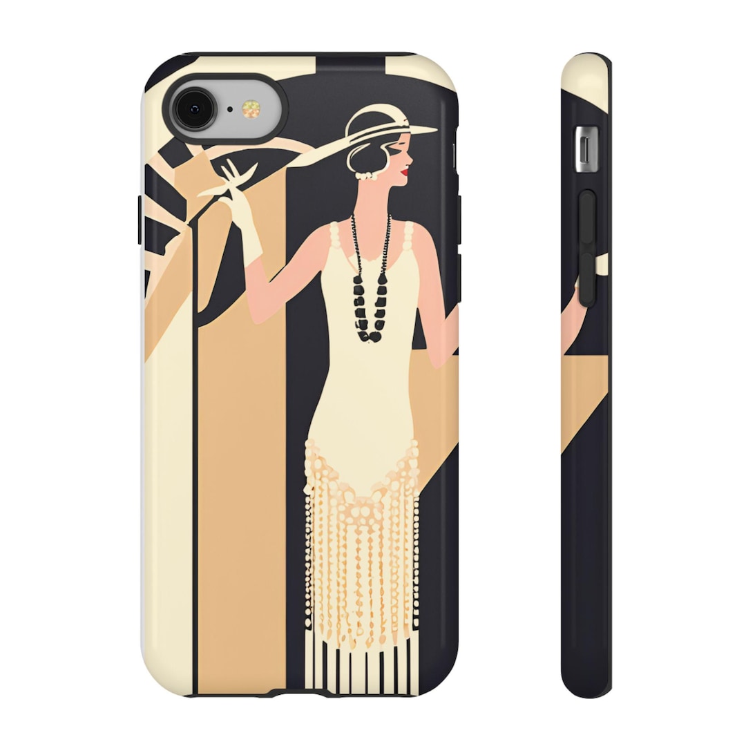 Art Deco Phone Case - Glamorous 1920s Style, Vintage Design, Stylish ...