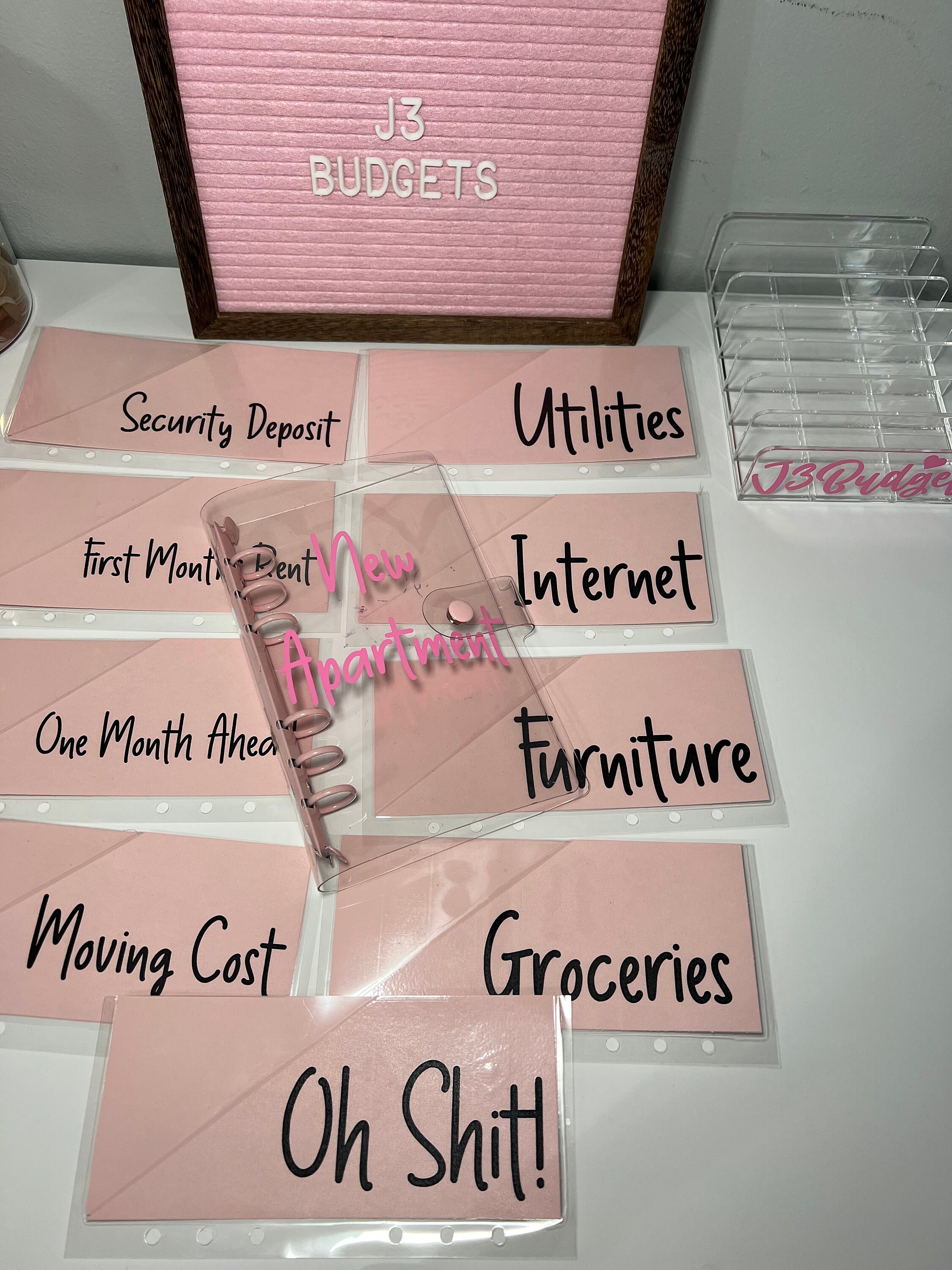 Apartment Savings Bundle and Binder - Etsy