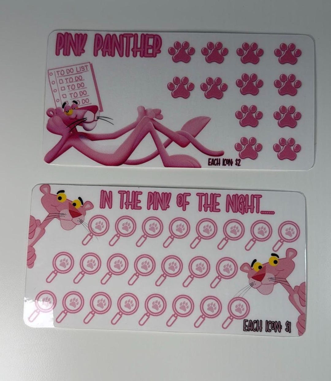 Pink Panther Duo Mini Savings Challenge - Etsy