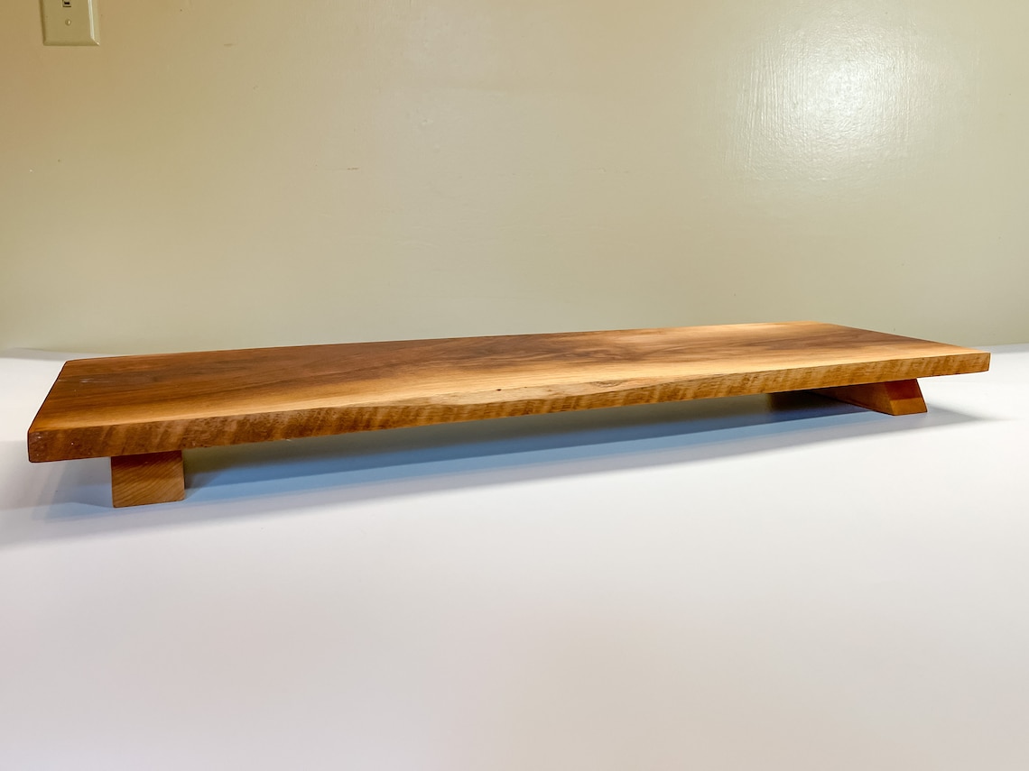 Elevated Charcuterie Serving Tray Personalized Walnut or Maple Board ...