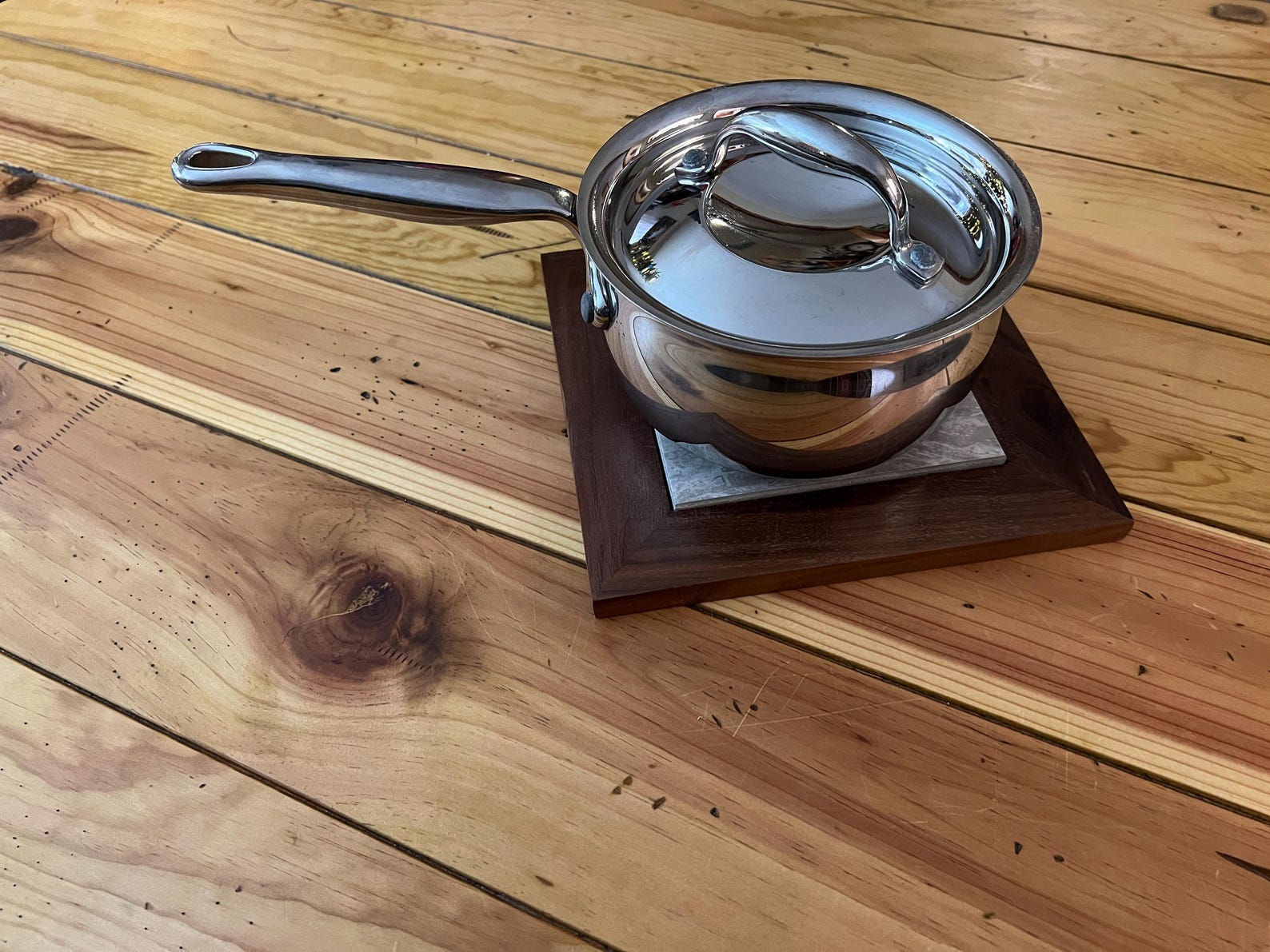 Tile Trivet | Trivet for Hot Pots | Wood and Ceramic Tile Trivet ...