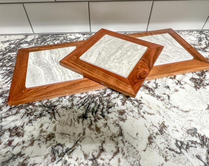 Modern Trivets, Custom Trivet Set, Colorful Trivet, Trivet for Plates ...