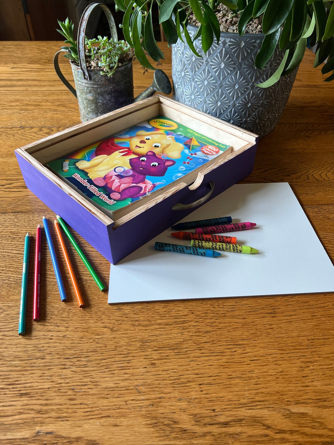 X-large Personalized Kids Art Case | Travel Kit | Children’s Art Kit ...