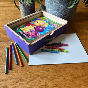 Personalized Kids Art Case | Activity Kit | Children’s Art Kit | Childs ...