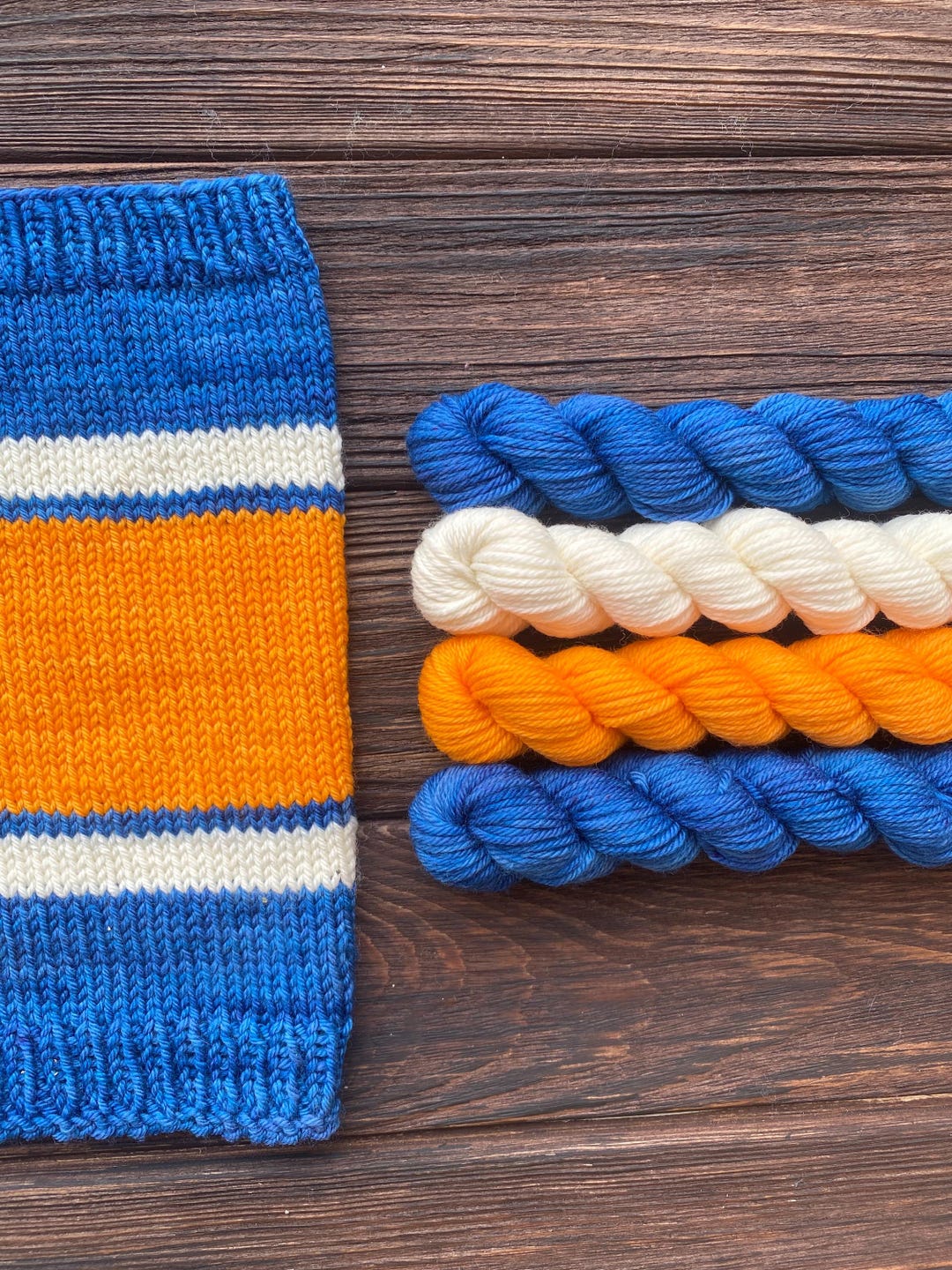 Sports Team Oilers Doodle Set DK - Doodle Bar 20 Gram Mini Skeins Hand ...