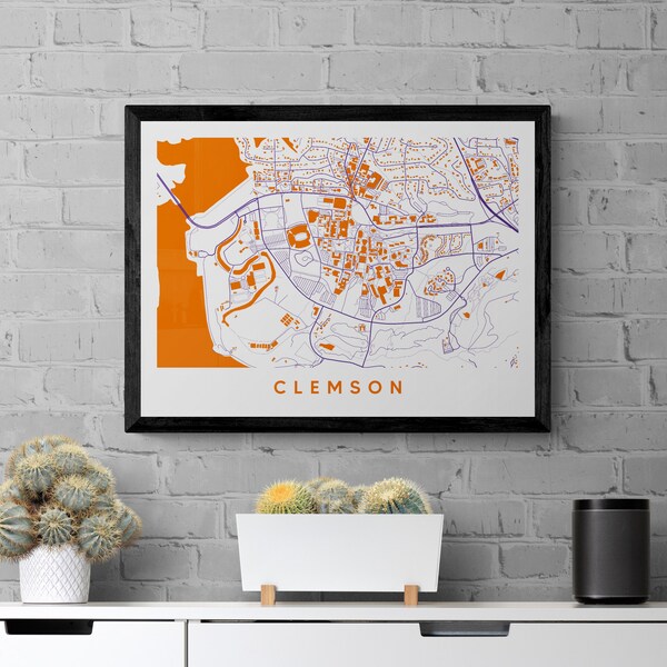 Clemson Graduation Decor - Etsy