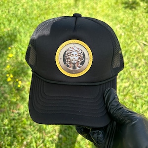 Versace Medusa Cap - Etsy Versace Medusa Cap - Etsy