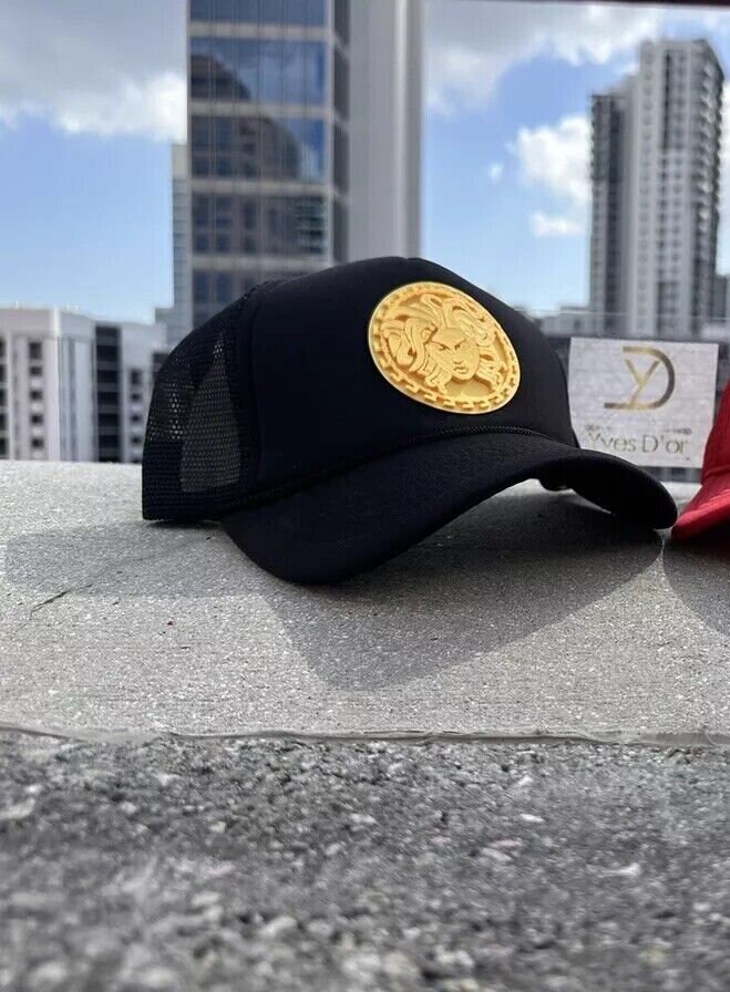 Medusa Mesh Snapback Trucker Cap Elegant Greek Mythology Goddess Hat ...