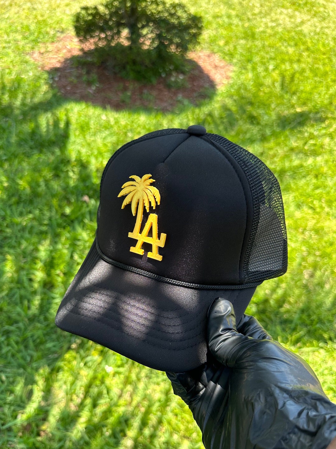Custom Los Angeles Dodgers 3d Sculpted Snapback Trucker Hat , LA Hat ...