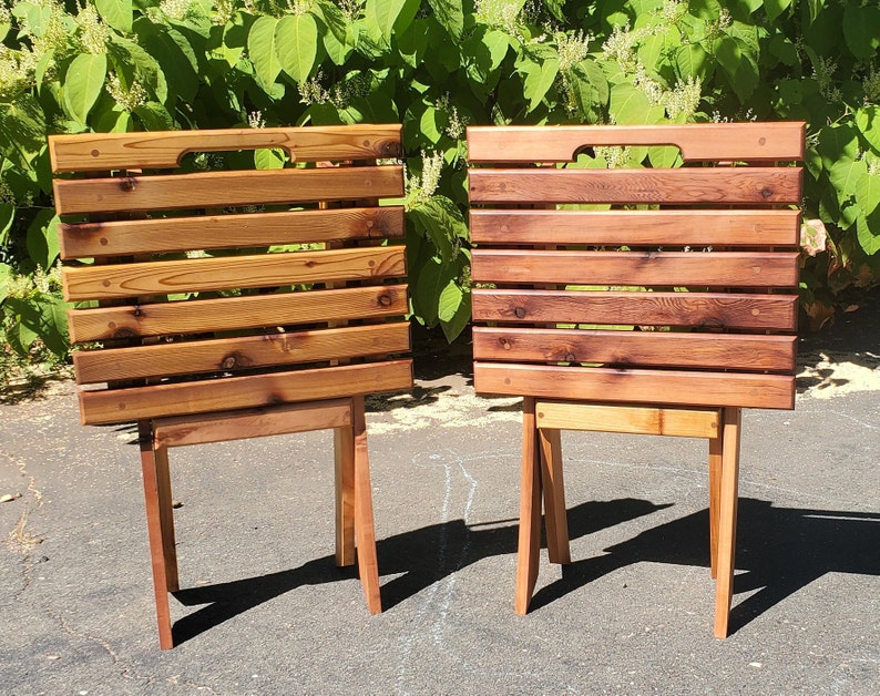 Custom Folding Table (cedar) - Etsy
