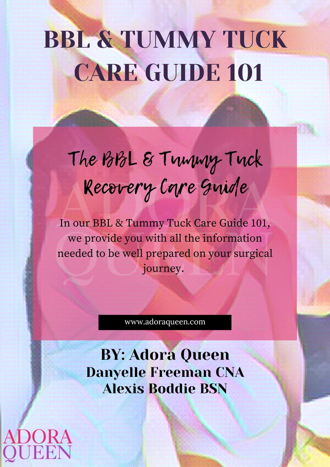 BBL & Tummy Tuck Recovery Guide - Etsy