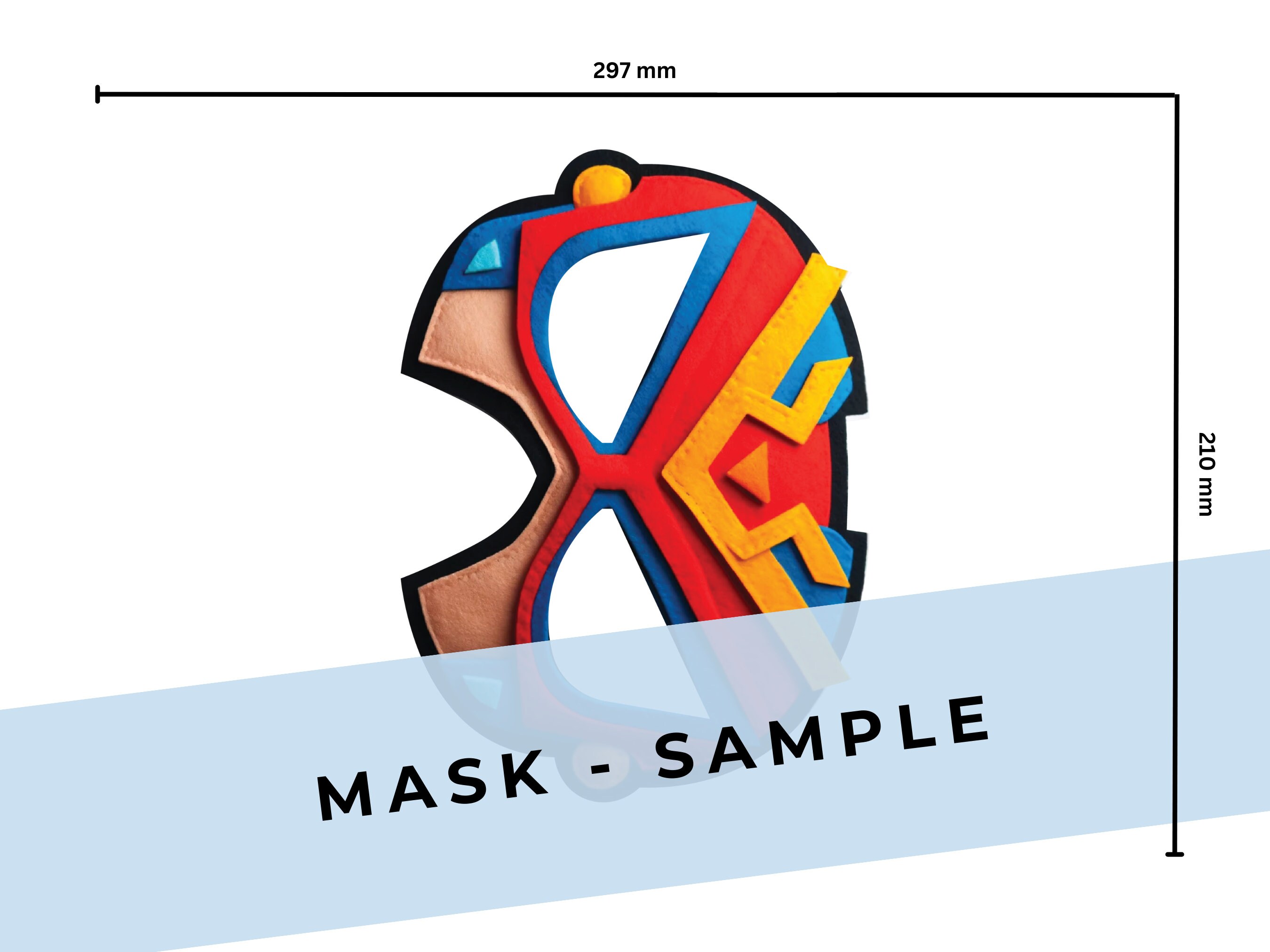 Superhero Mask Patterns Printable Mask, Coloring Page & Felt Sewing Kit ...