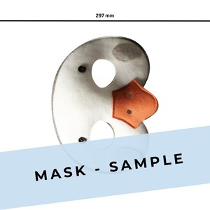 Felt Farm Animal Mask Patterns - Printable Mask, Coloring Page & Felt ...