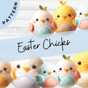 Felt Easter Pattern - Etsy