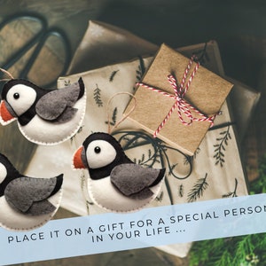 Puffin Felt Ornament Pattern: DIY Animal Sewing (digital Pattern) - Etsy