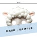 Felt Farm Animal Mask Patterns Printable Mask, Coloring Page & Felt ...