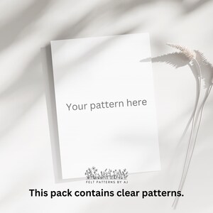 Felt Farm Animal Mask Patterns: Printable Masks & Sewing Kit (PDF ...