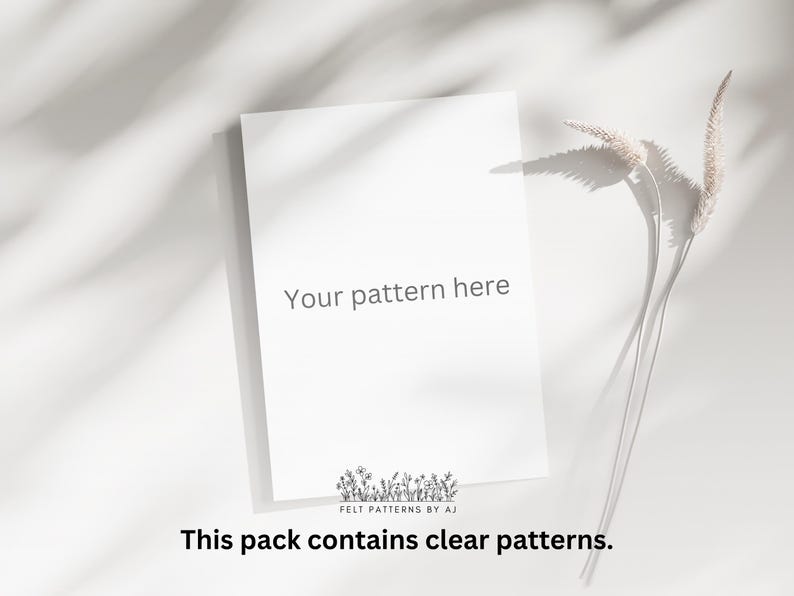 Felt Farm Animal Mask Patterns: Printable Masks & Sewing Kit (PDF ...